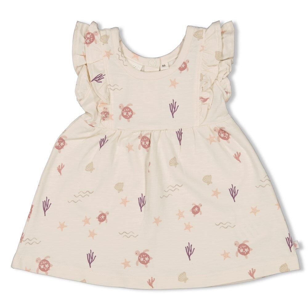 STARFISH WISHES - Allover Print Keepsake Swing Dress – Feetje Baby US